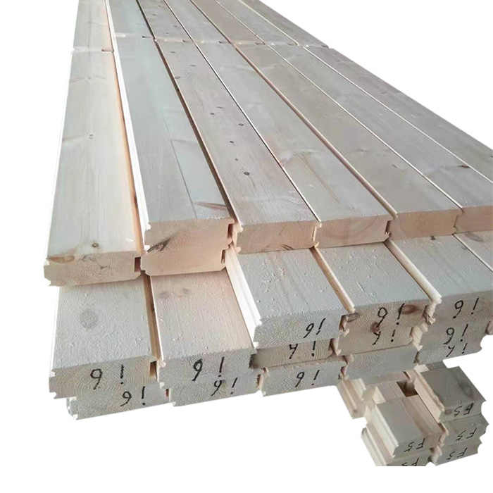Wholesale Wood Wholesale Spruce Wood Glue Laminated Solid Wood Pine Glulam Manufacturer and ...